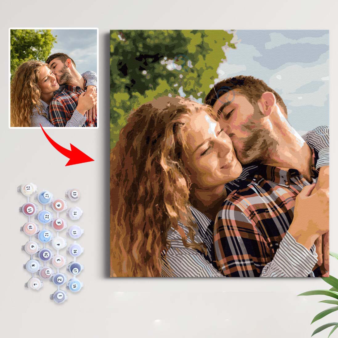 Custom Paint by Number – Met Custom